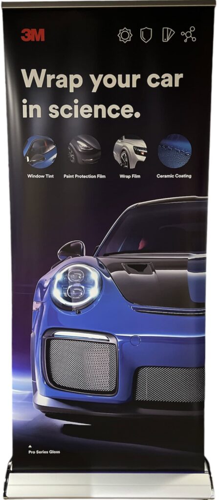 3M Auto All-In-One Floor Banner | EPD Shop
