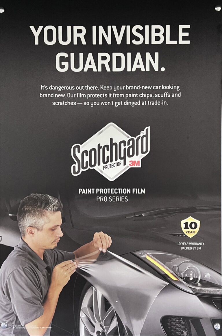 3M Paint Protection Film Wall Board | EPD Shop
