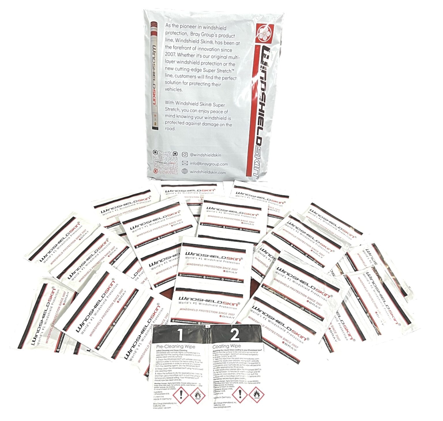 Windshield Skin Maintenance Wipe - 16 Pack | EPD Shop