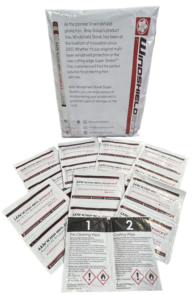 Windshield Skin Maintenance Wipe - 8 Pack | EPD Shop