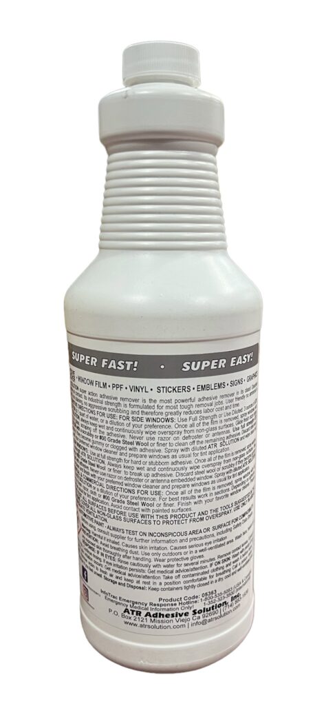 ATR Adhesive Remover 1 Quart