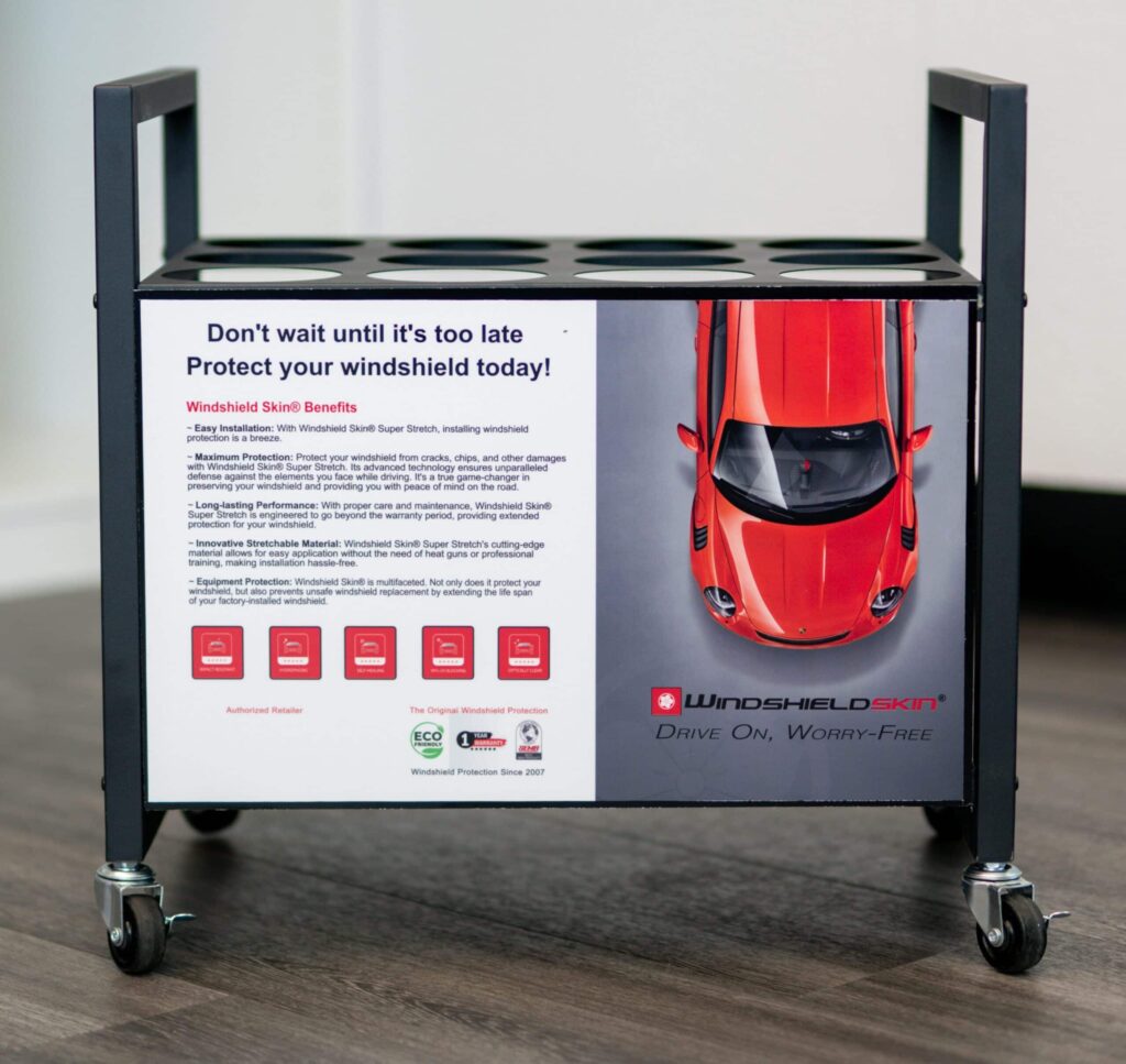 Windshield Skin Tube Display Stand | EPD Shop